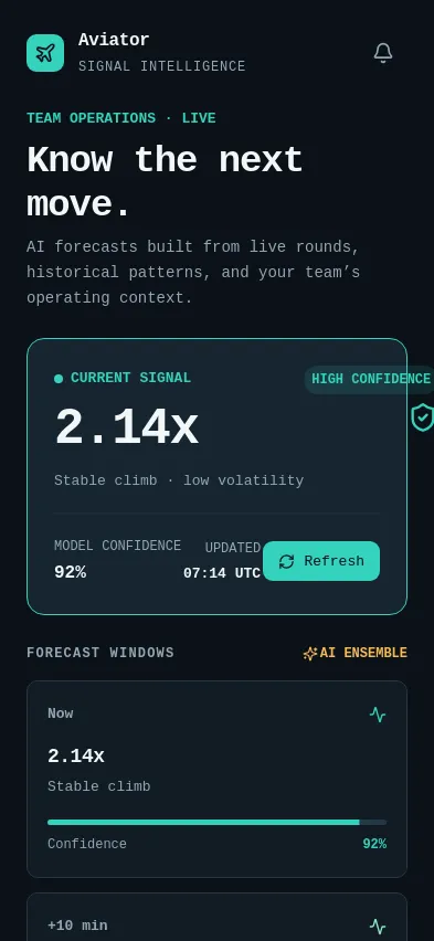 Aviator Signal Predictor