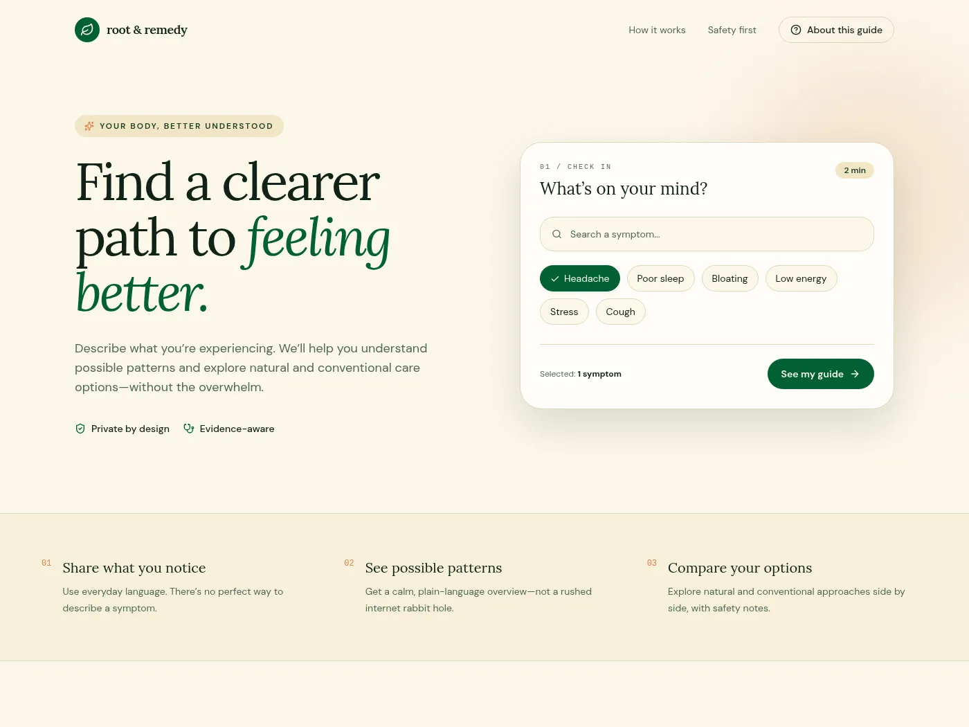 Health Remedy Finder