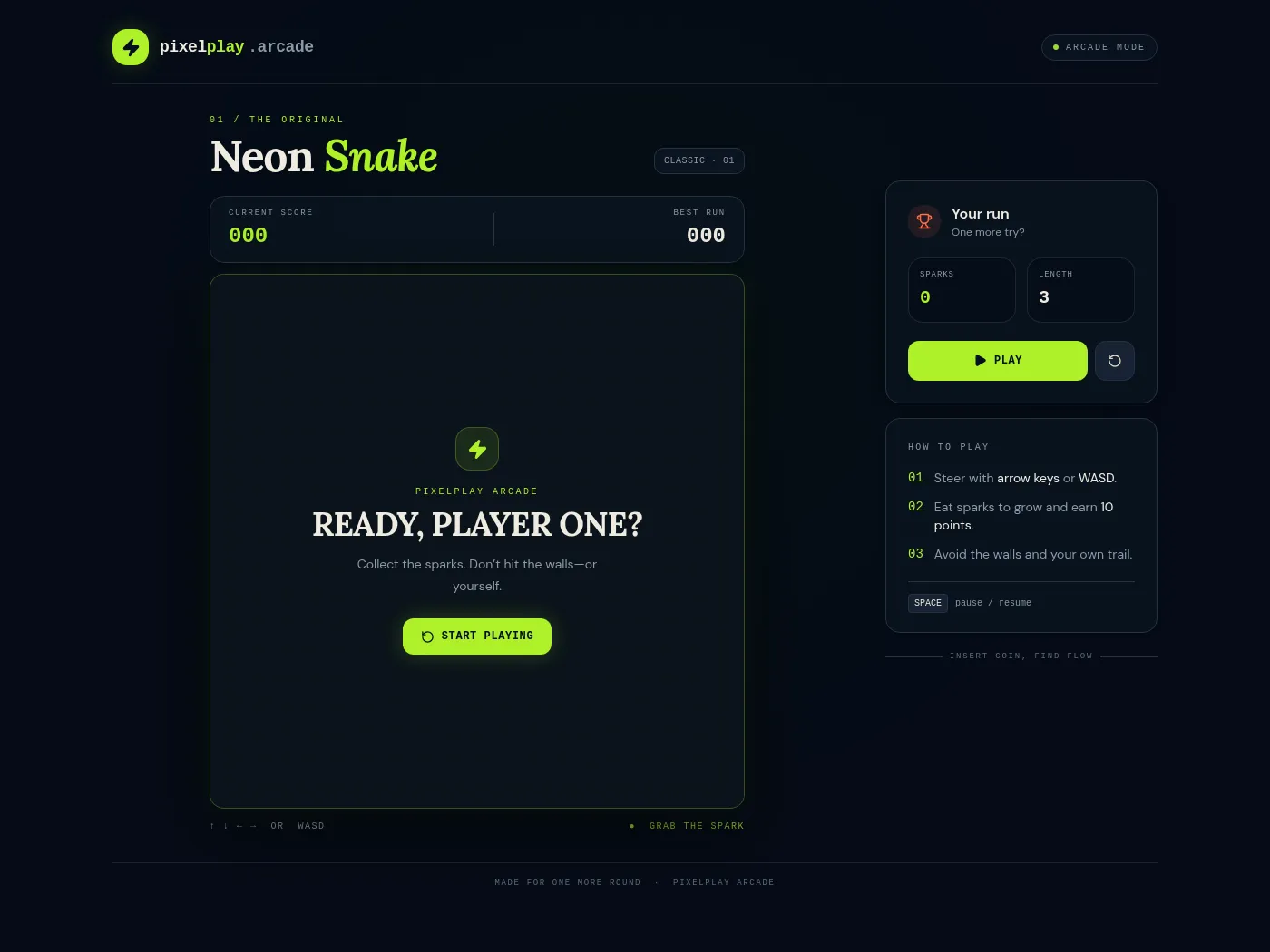 PixelPlay Game
