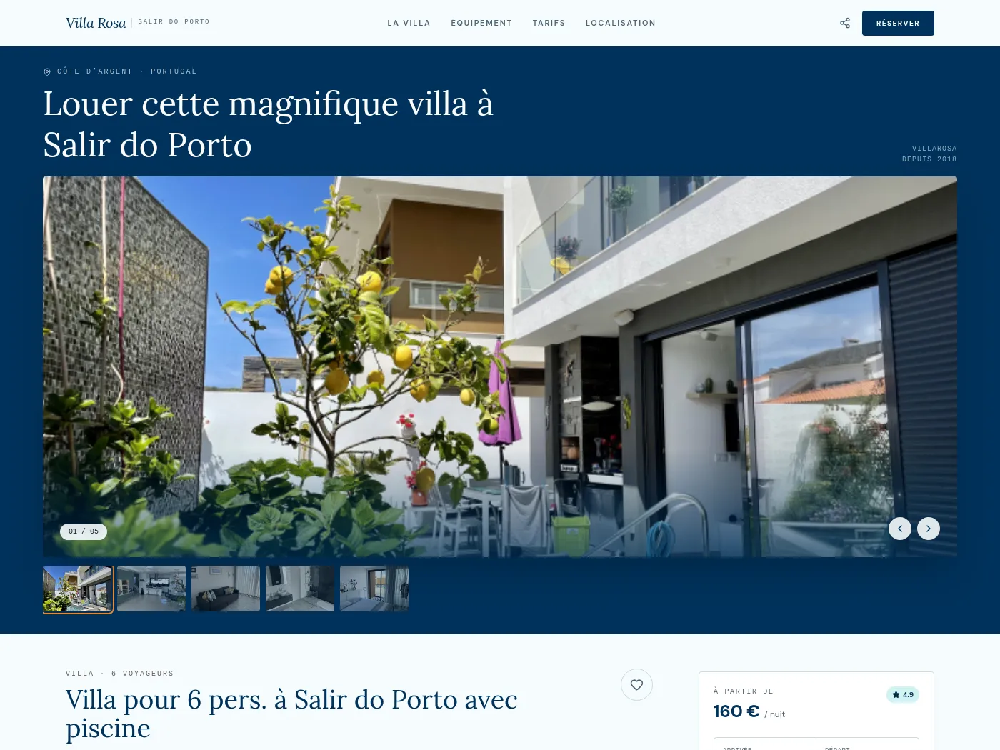Villarosa Porto Web