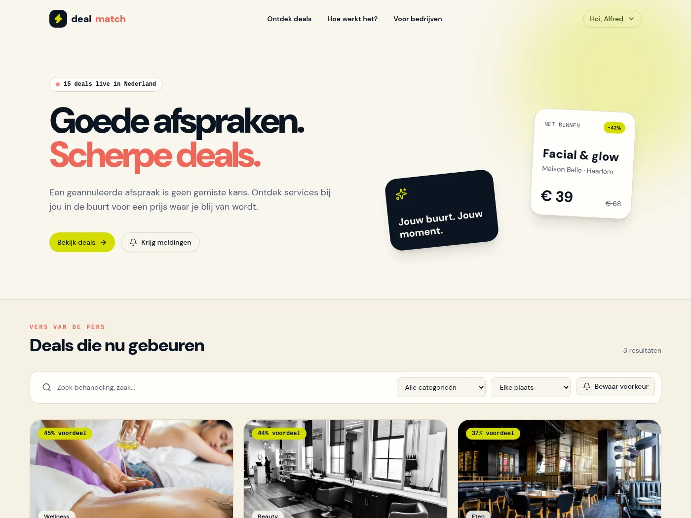 DealMatch Platform