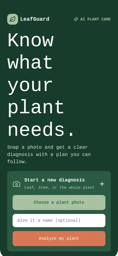 LeafGuard AI