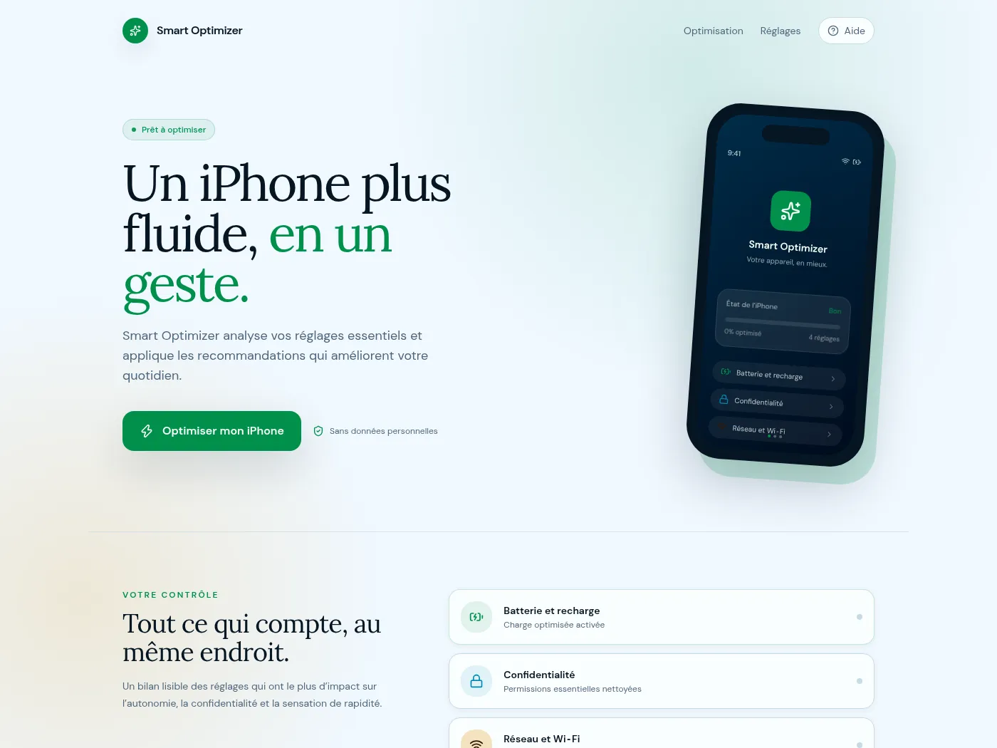 Smart iPhone Optimizer
