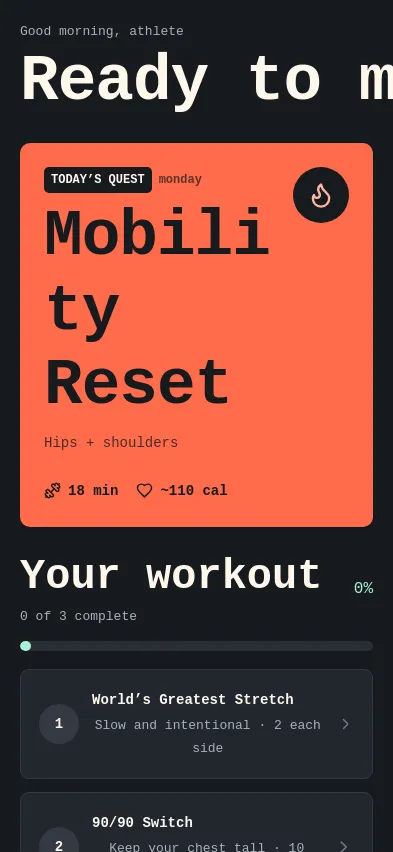 FitQuest Daily Rewards
