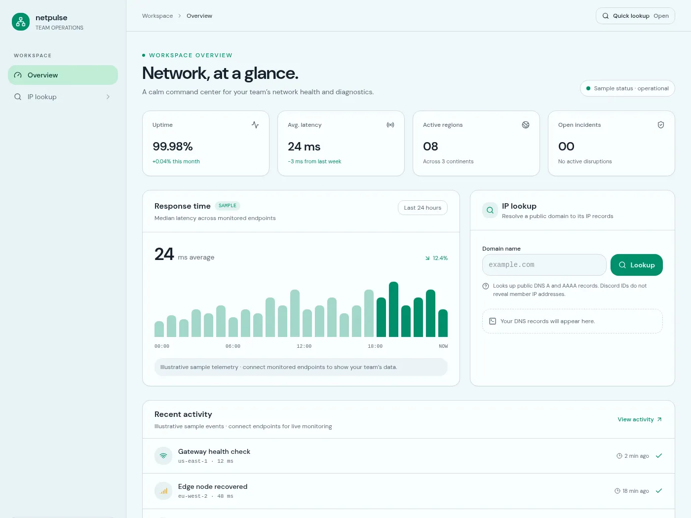 NetPulse Dashboard