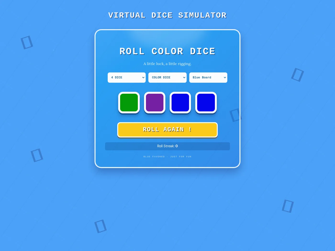 Color Dice Roller