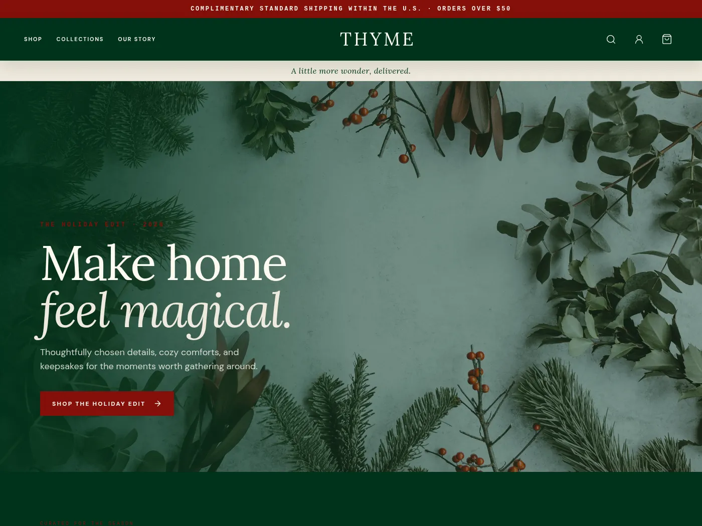 ThymeShop Integration