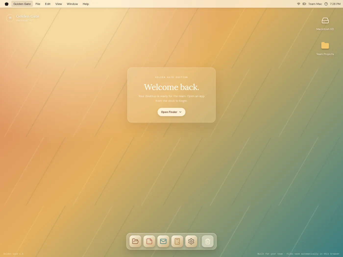 GoldenGate Mac Simulator