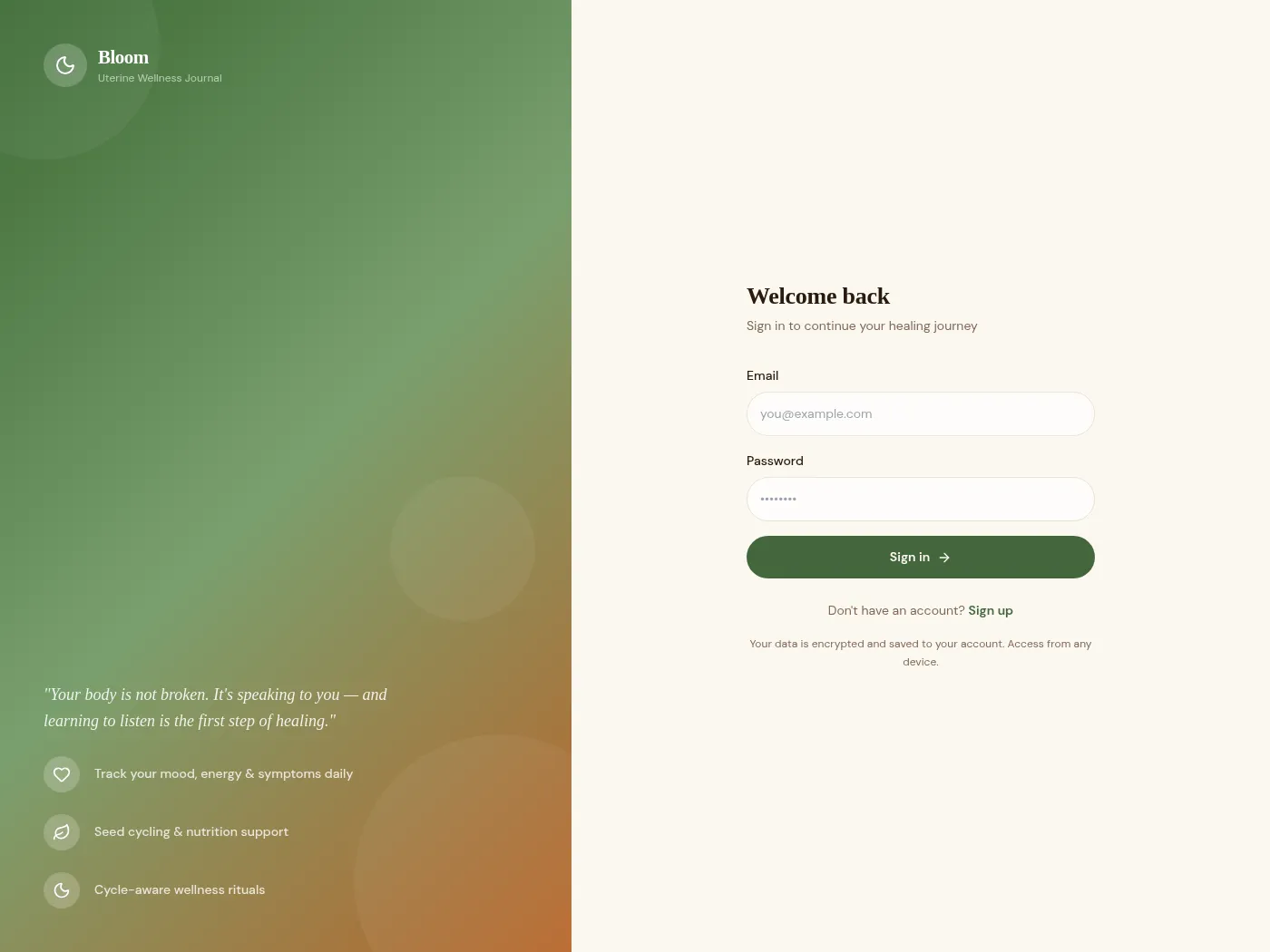 Uterine Wellness Tracker