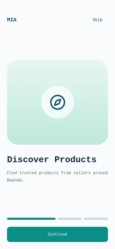 MIA Social-Commerce App
