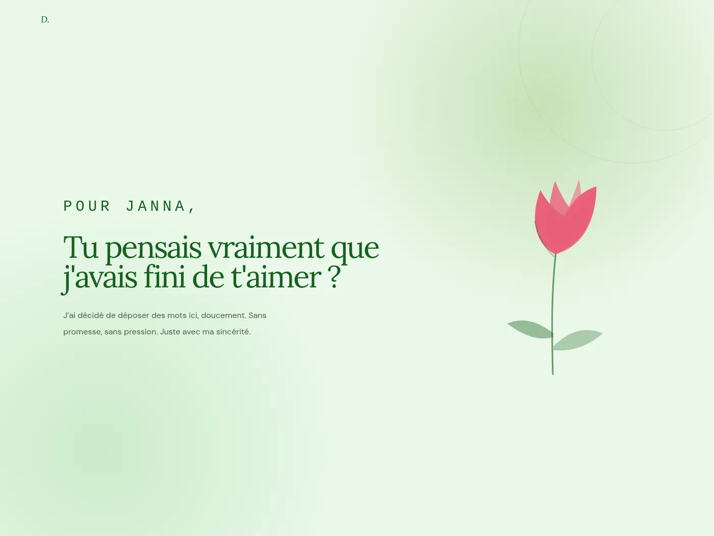 Janna Love Confession