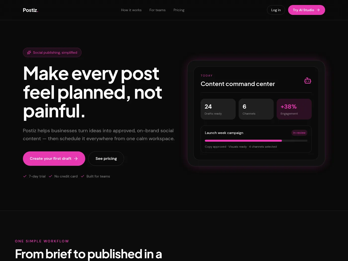 Postiz AI Studio