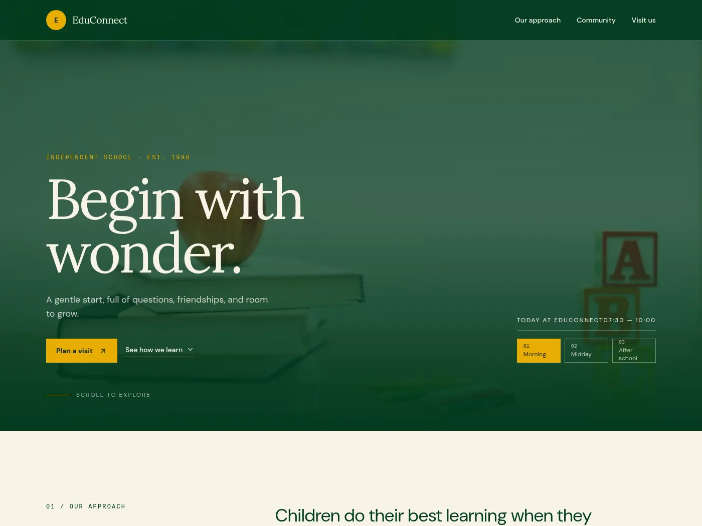 EduConnect School Website