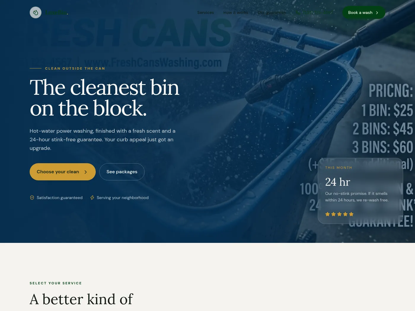 LuxeBin Wash Pro