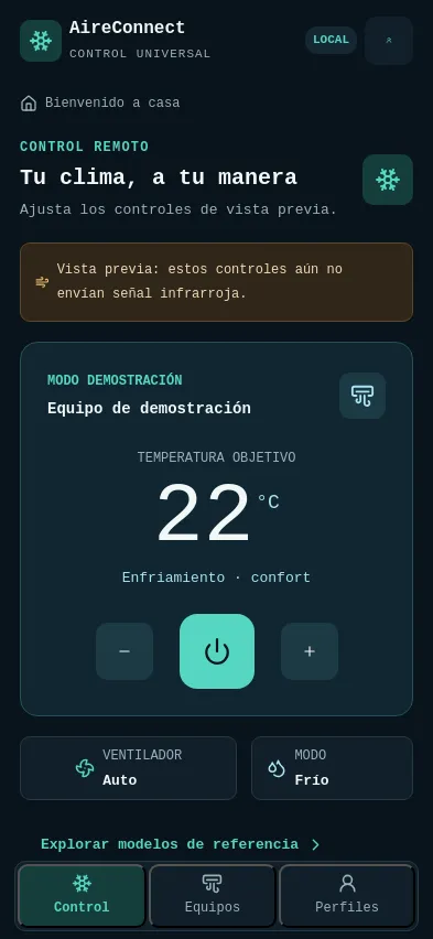 AireConnect Control App