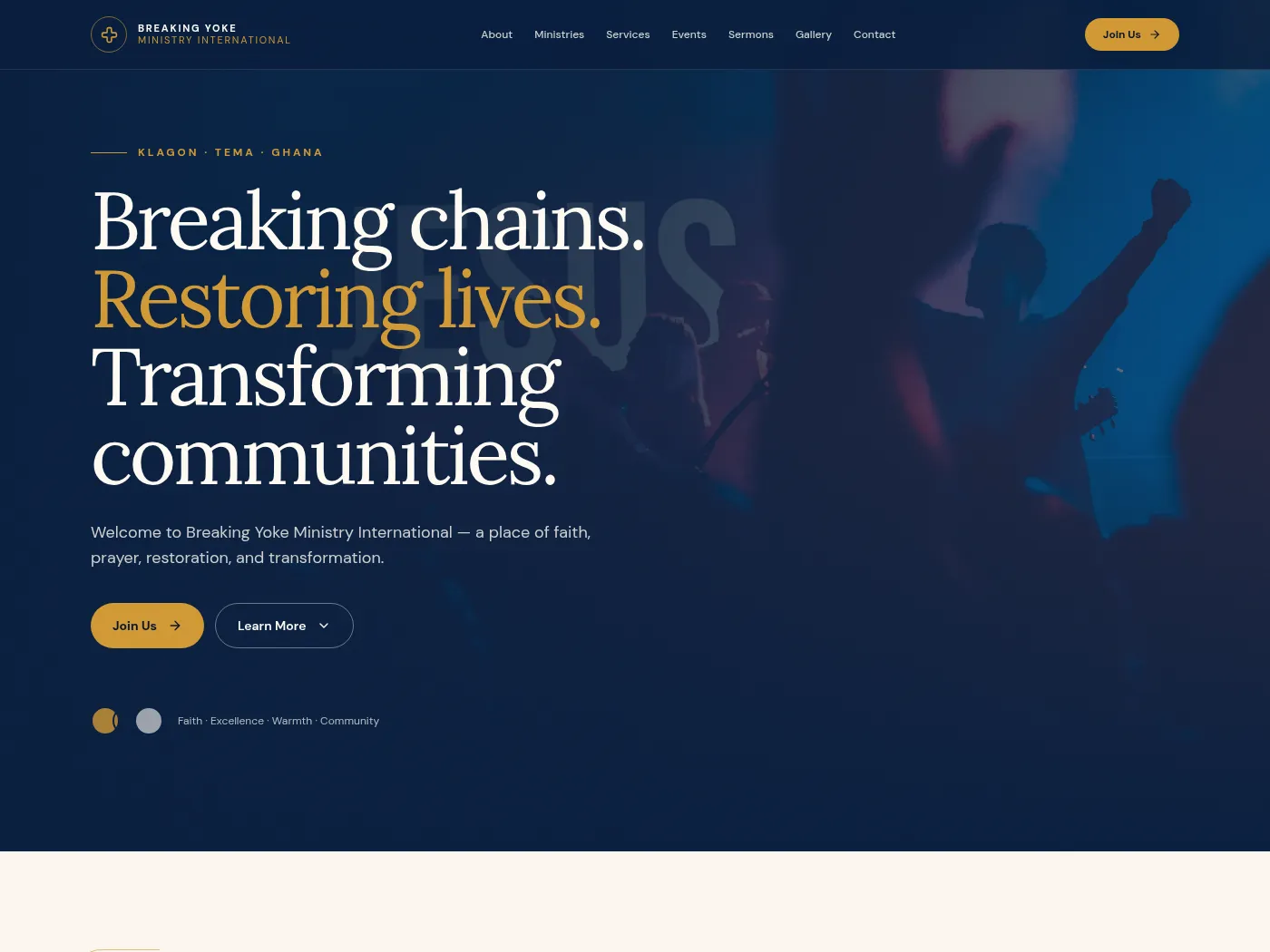 Breaking Yoke Ministry Site