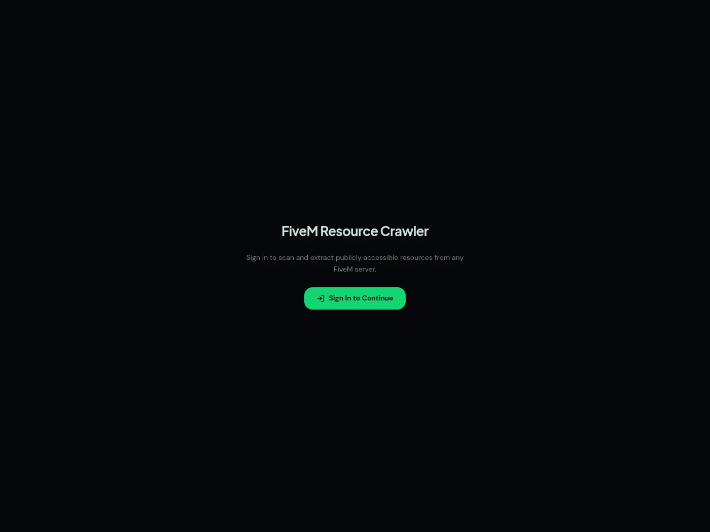FiveM Resource Crawler