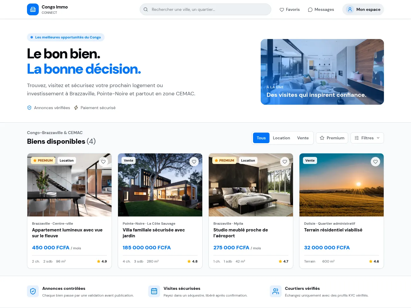 Congo Immo Connect