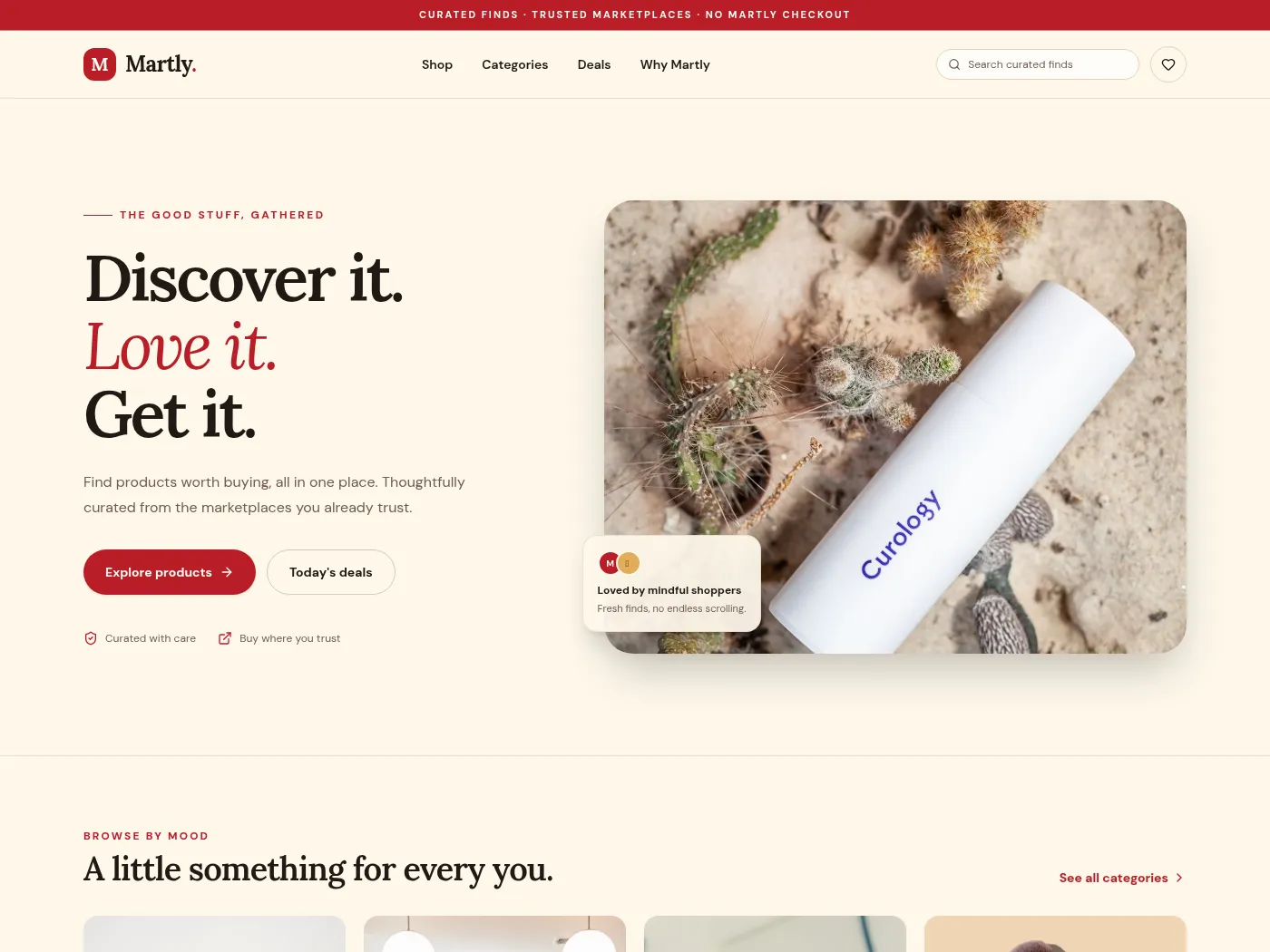 Martly Affiliate Storefront