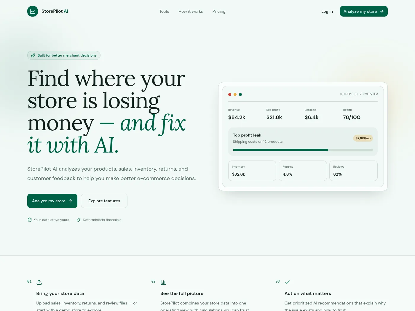 StorePilot AI Platform