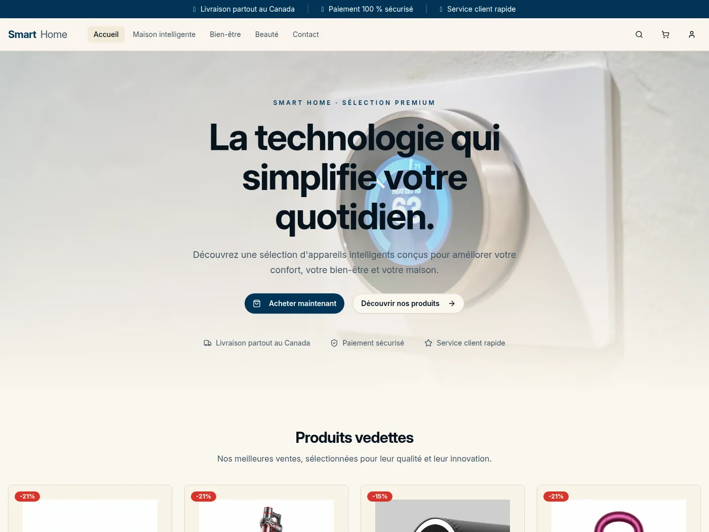 Smart Home Boutique Pro