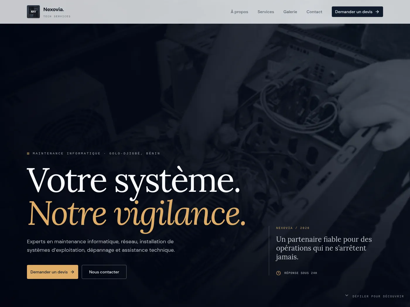 Nexovia Tech Premium Site
