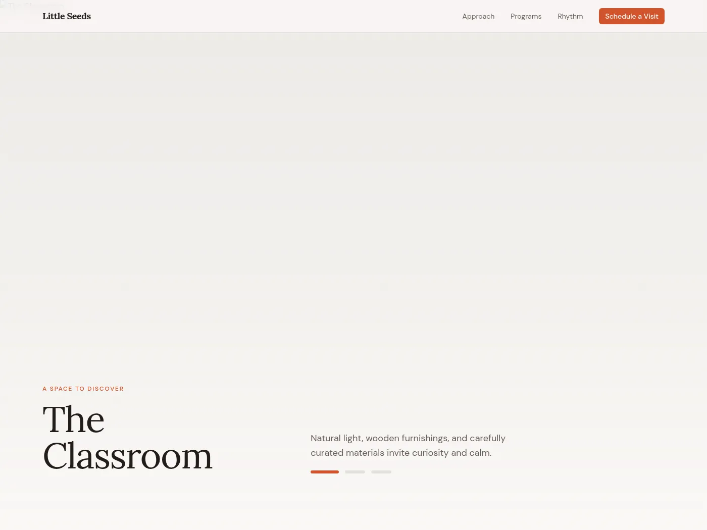 Daycare Profile Page