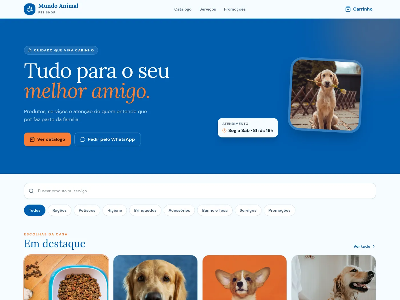 Mundo Animal Catálogo