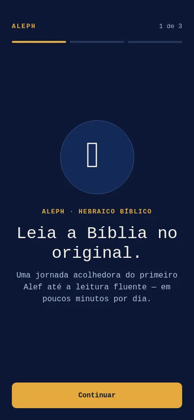 Aleph Hebrew Learner