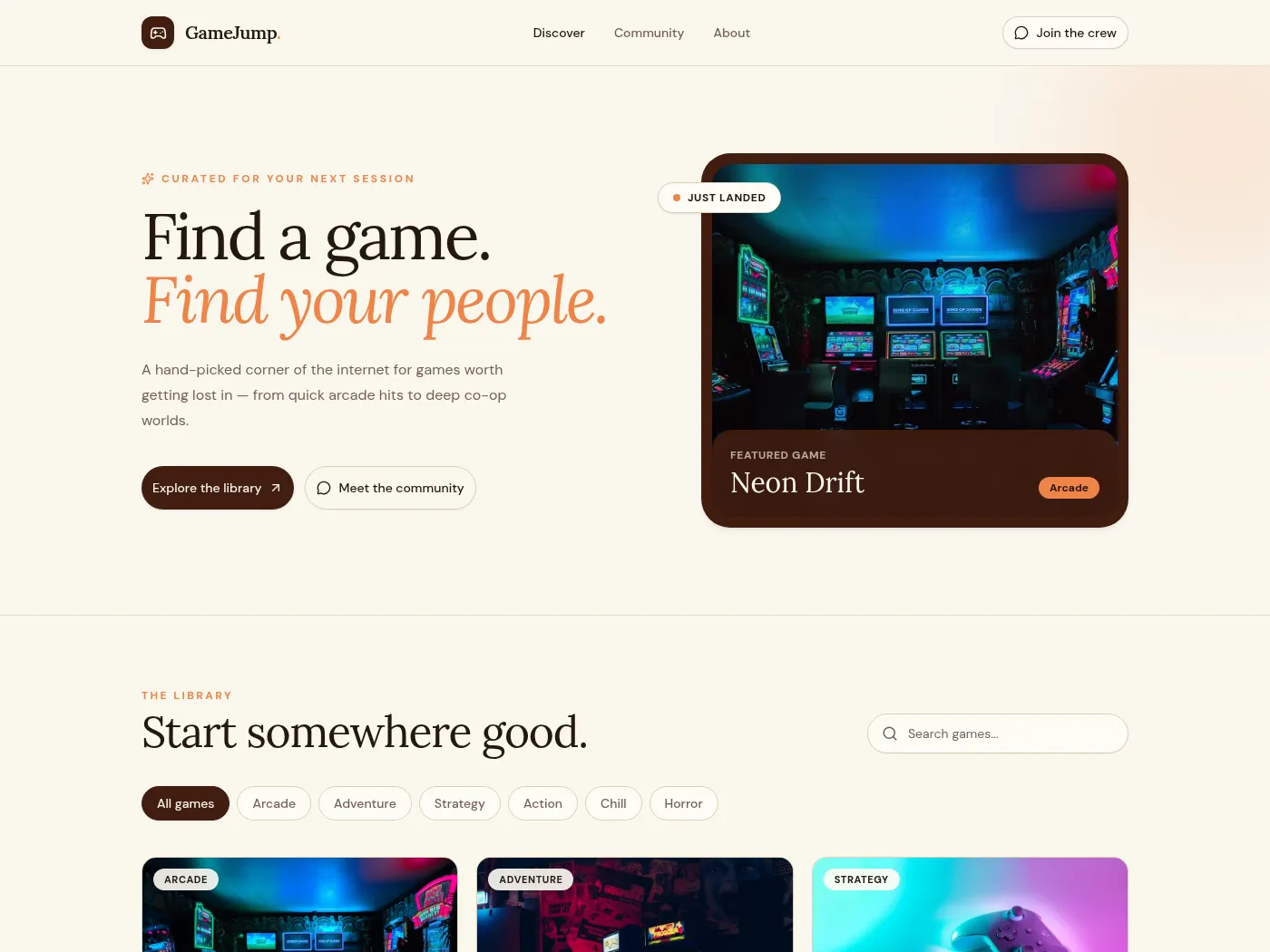 GameJump Portal