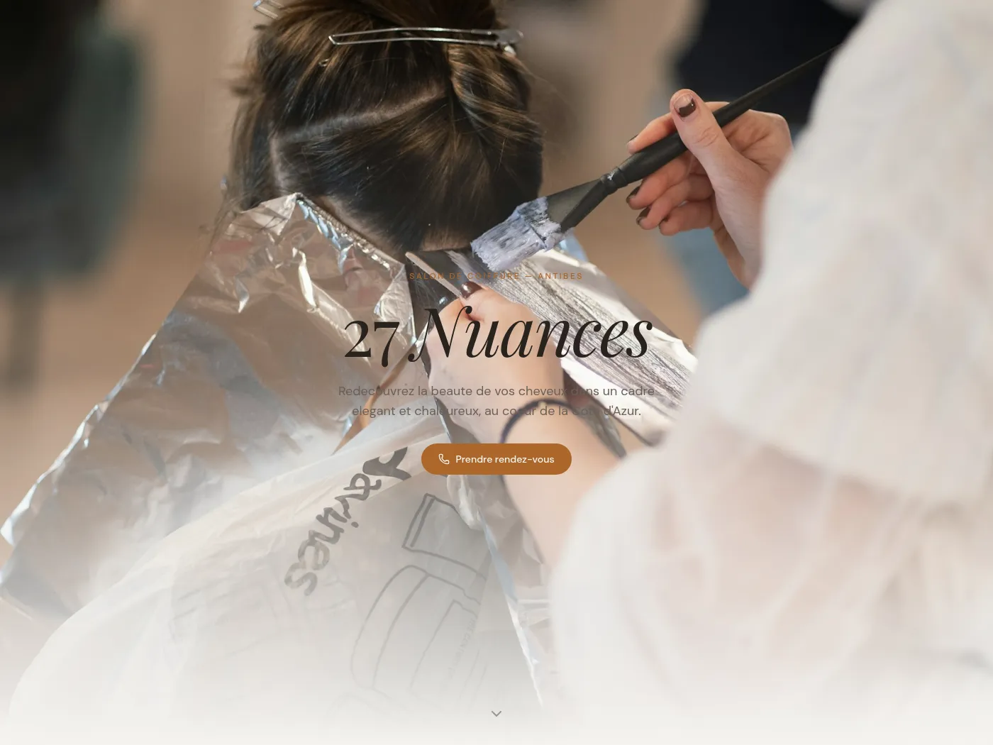 27 Nuances Salon Site