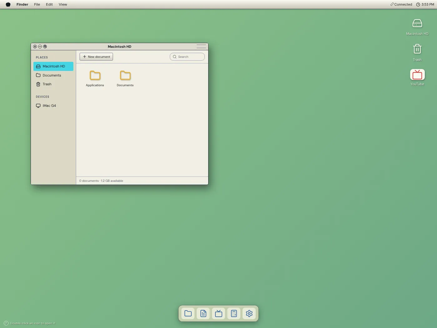 Mac OS Sim Web App
