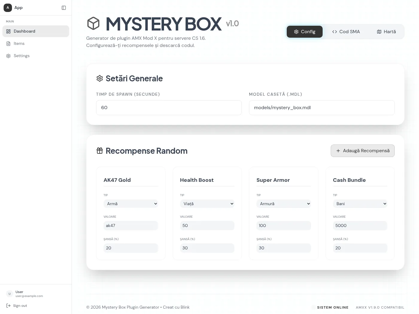 Mystery Box Plugin
