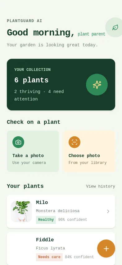 PlantGuard AI
