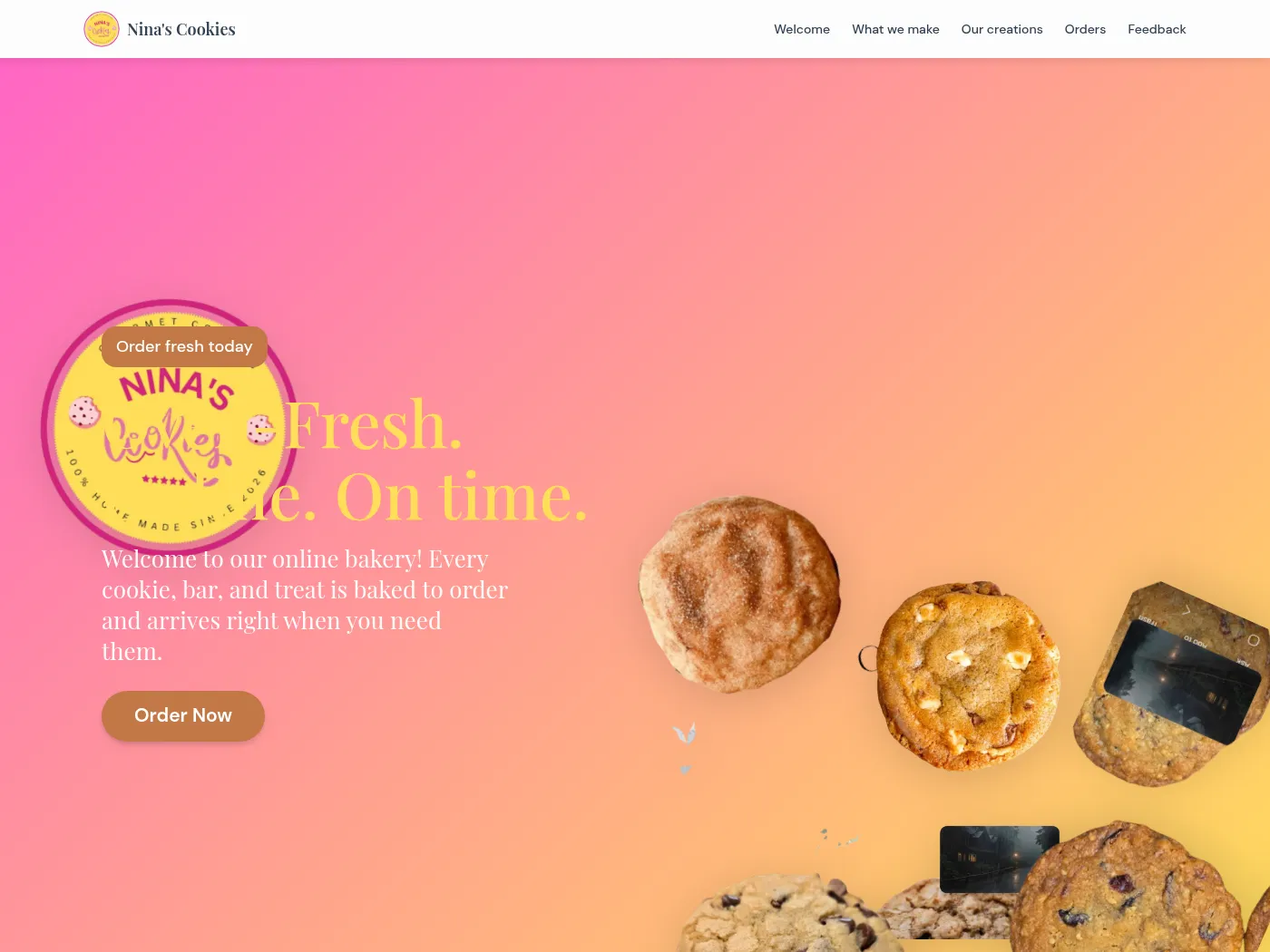 Nina's Gourmet Cookies
