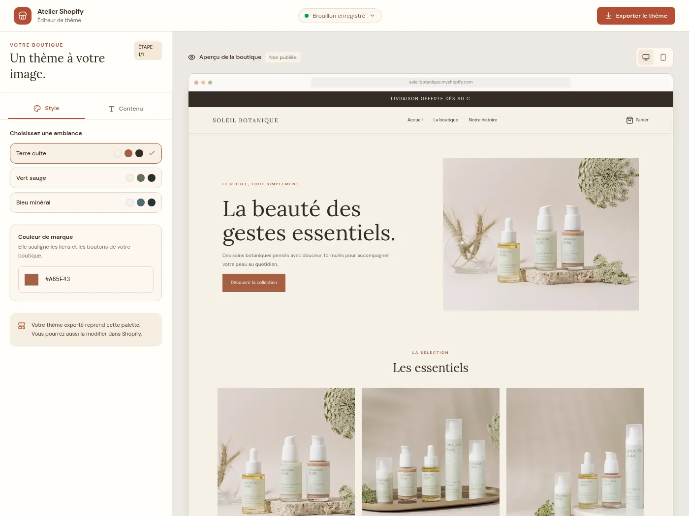 Shopify Design Importer