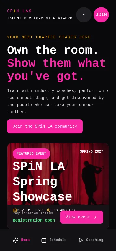 Spin Application