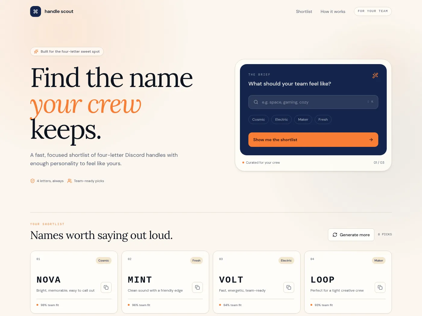 Discord Name Finder