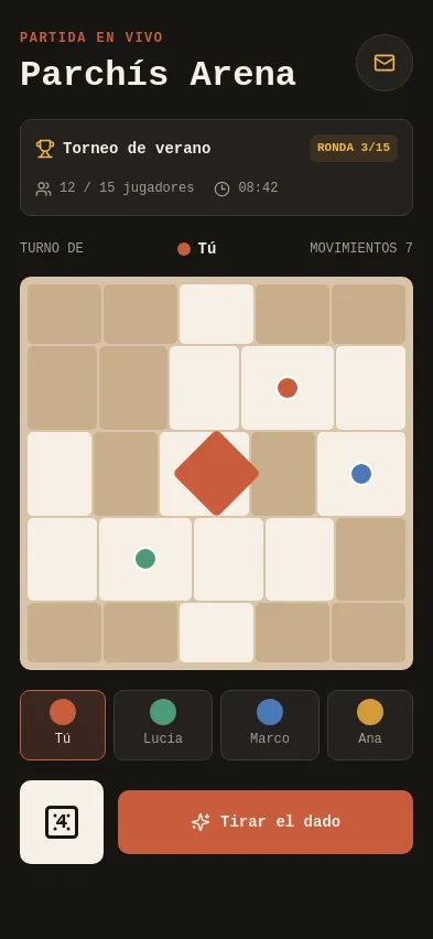 Parchís Tournament App
