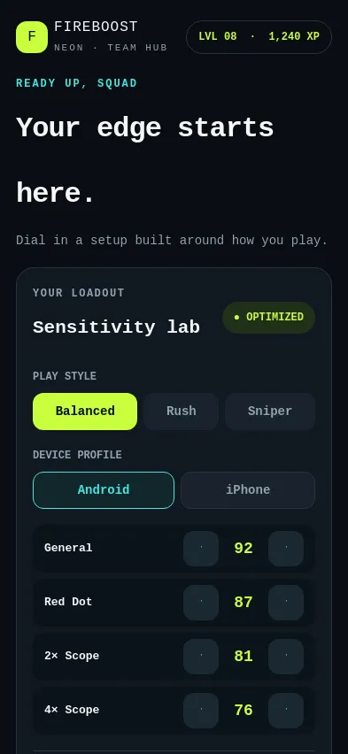 FireBoost Neon