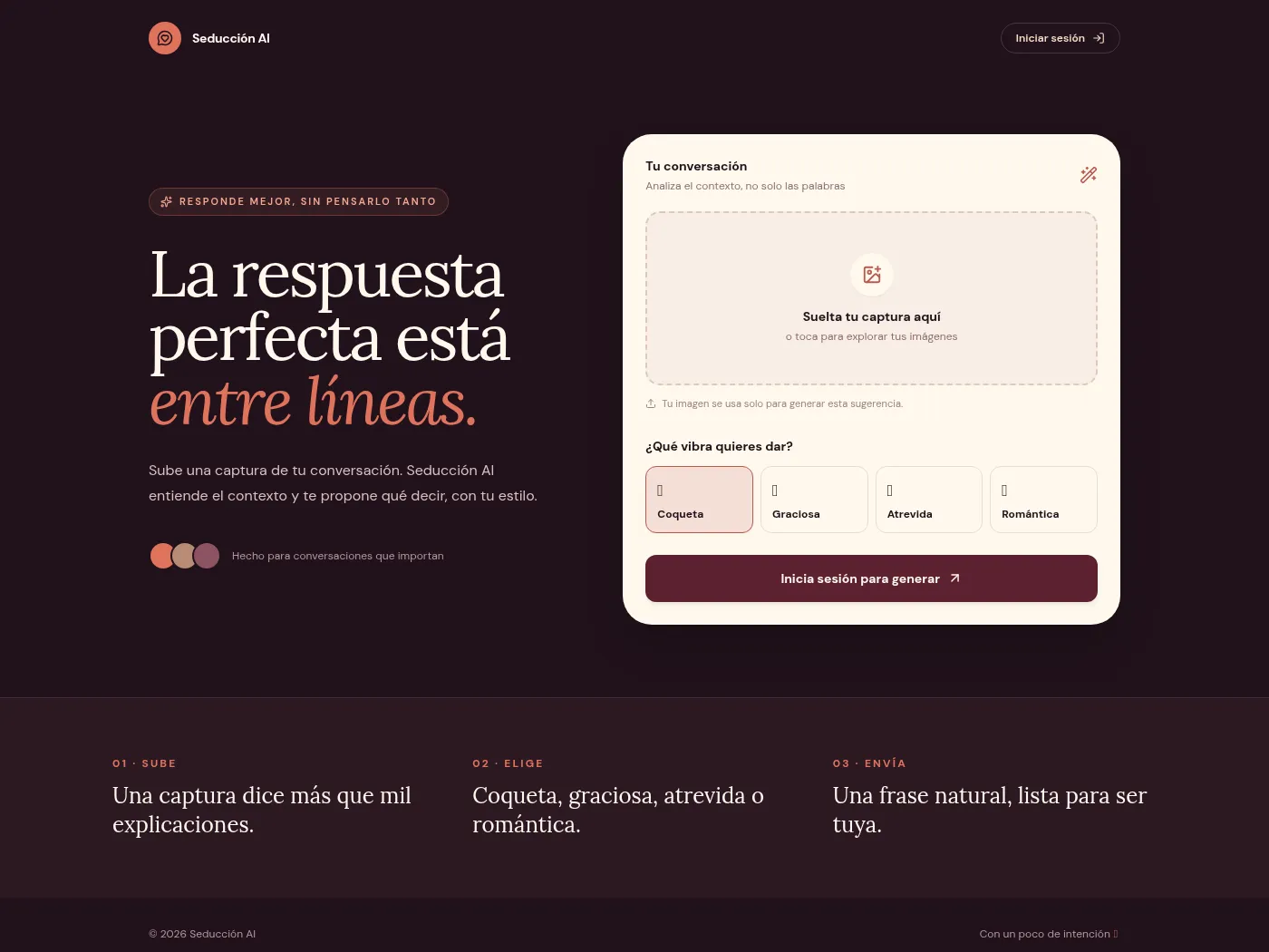 Seducción AI Assistant