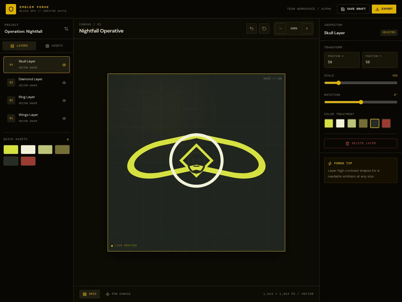 BO3 Emblem Designer