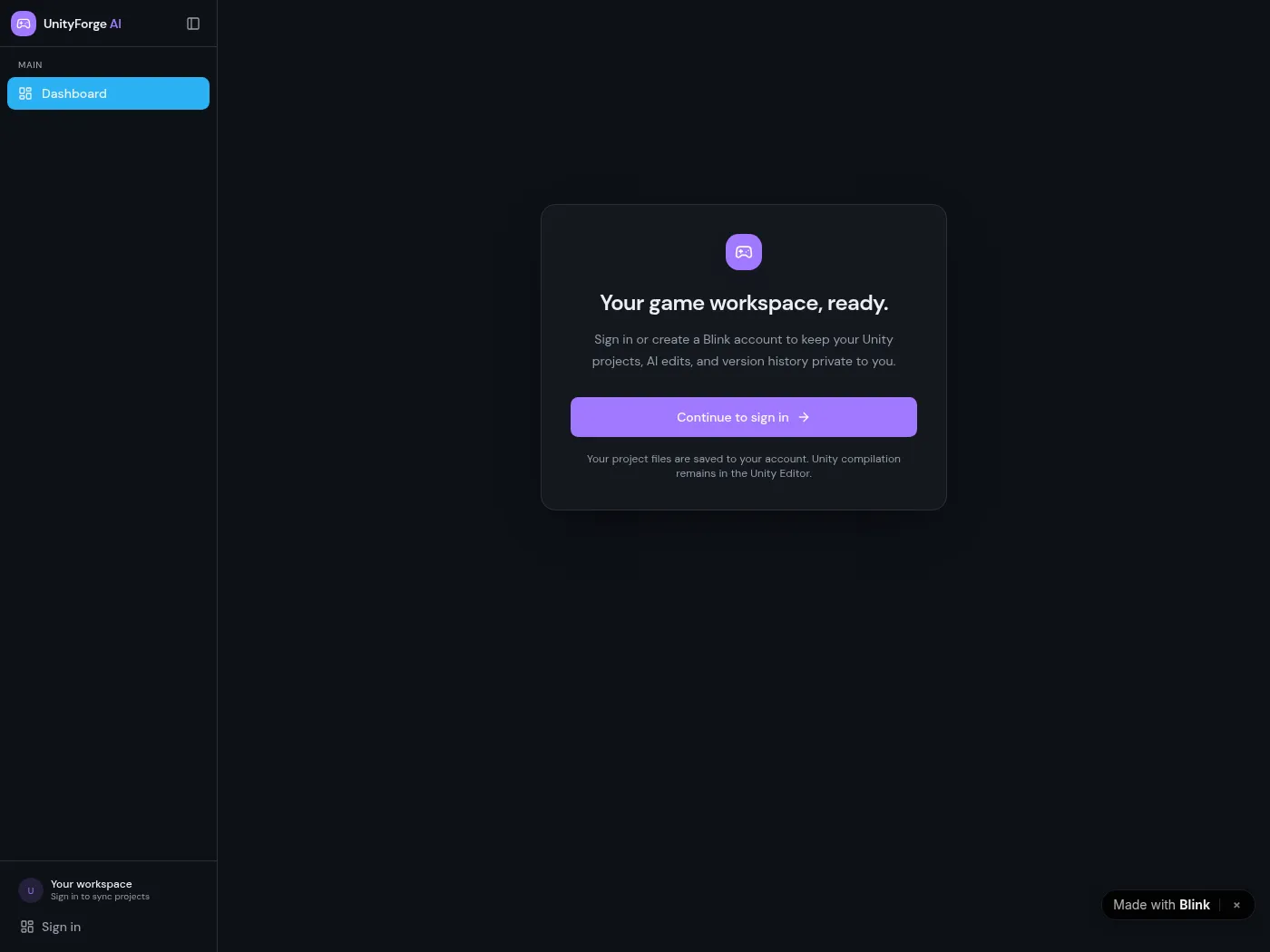 UnityForge AI Platform