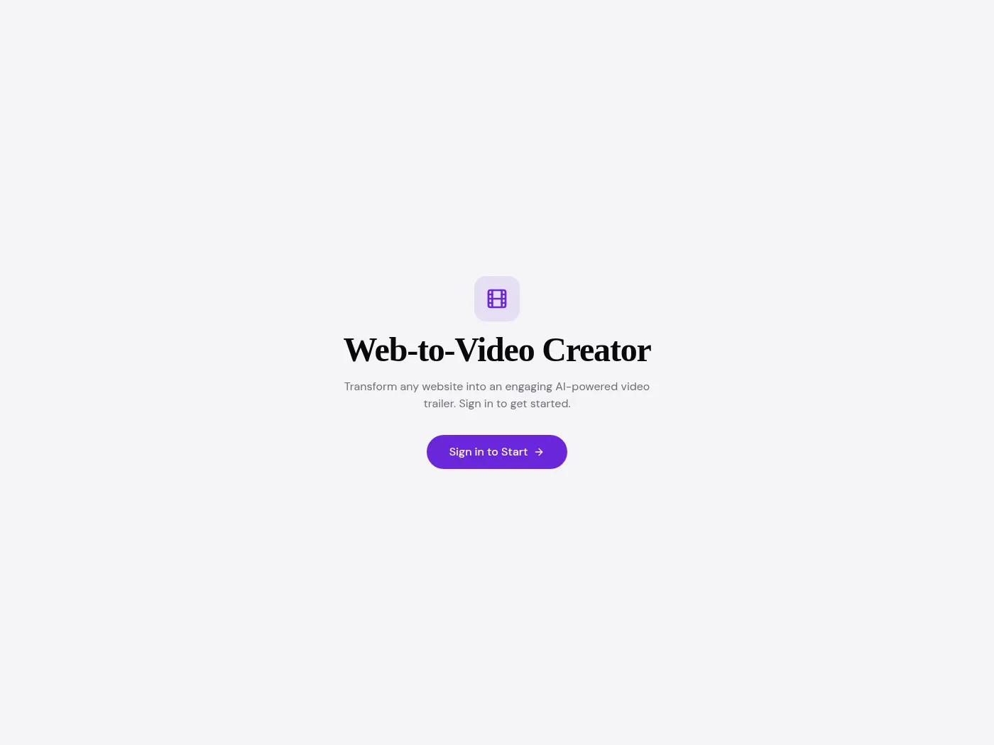 Web-to-Video Creator