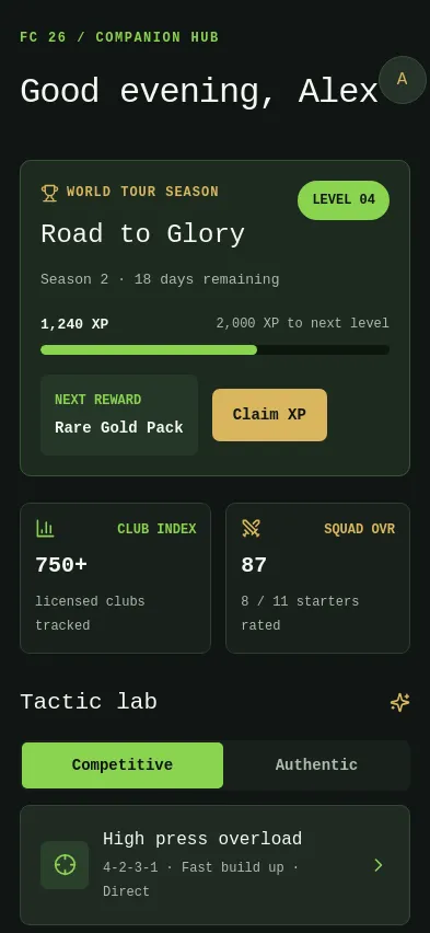 FUT Companion Hub