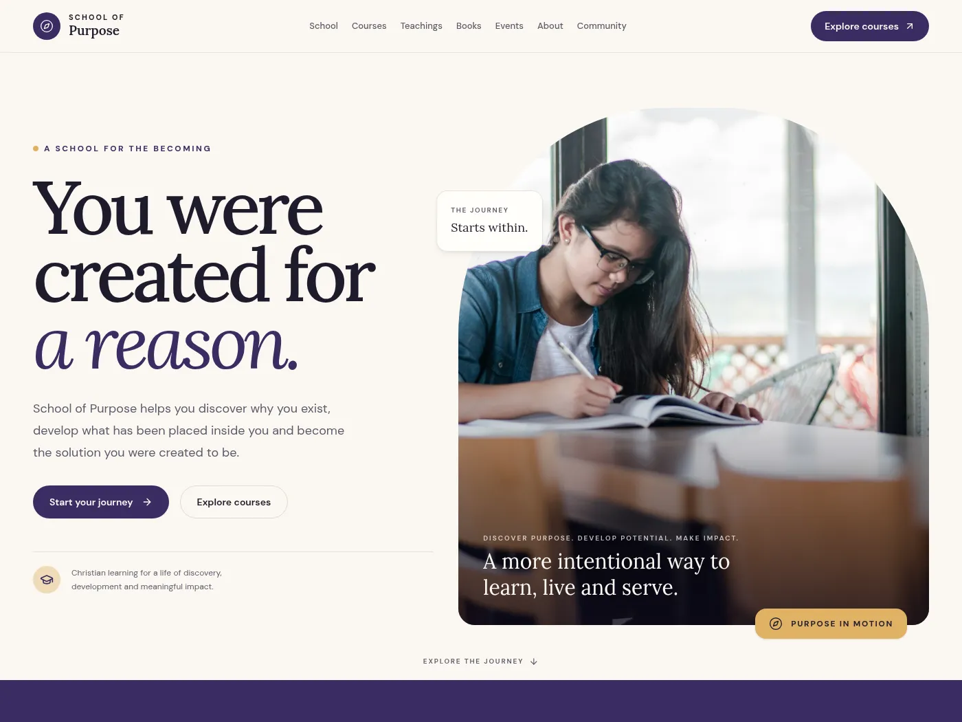 School of Purpose Platform
