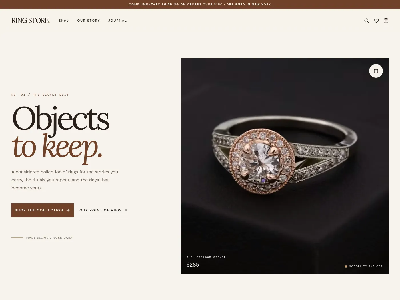 Ring Storefront