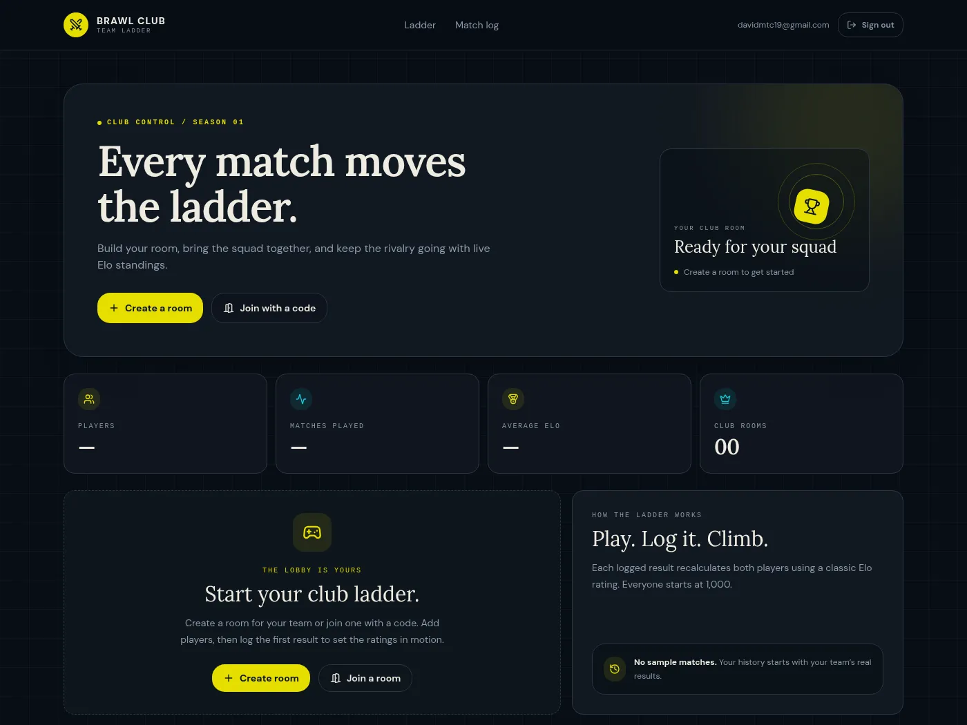 Brawl Club Platform