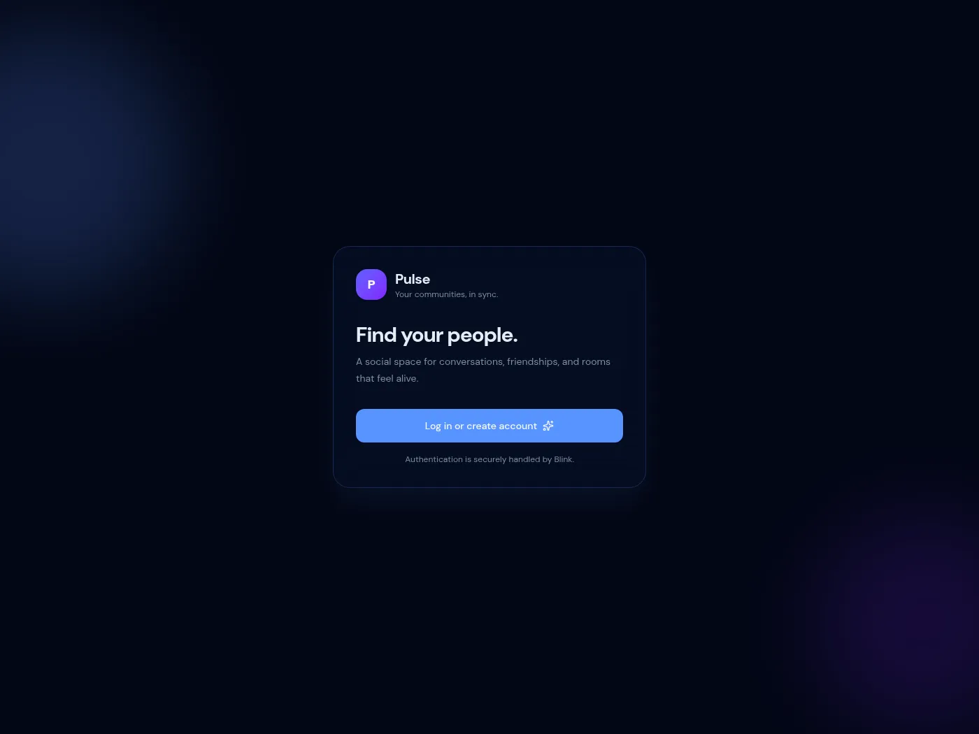 Pulse Social Voice Chat