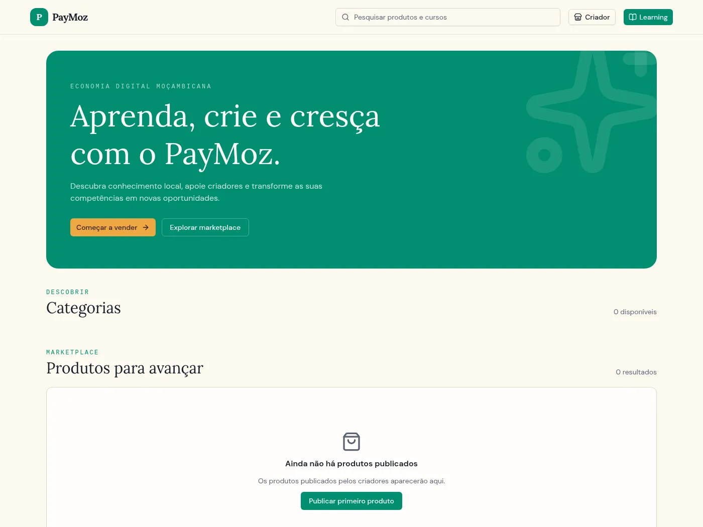 PayMoz Marketplace App